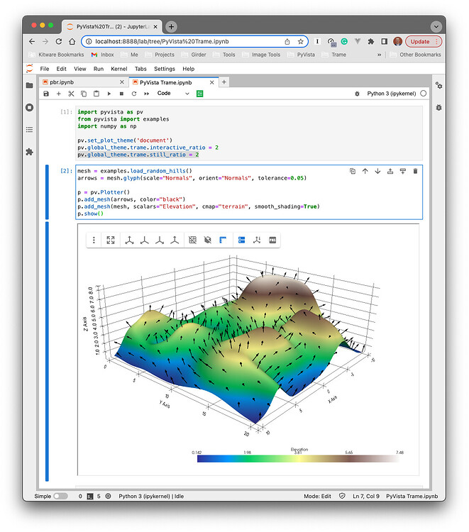 PyVista + Trame = Jupyter 3D Visualization - Announcements - VTK